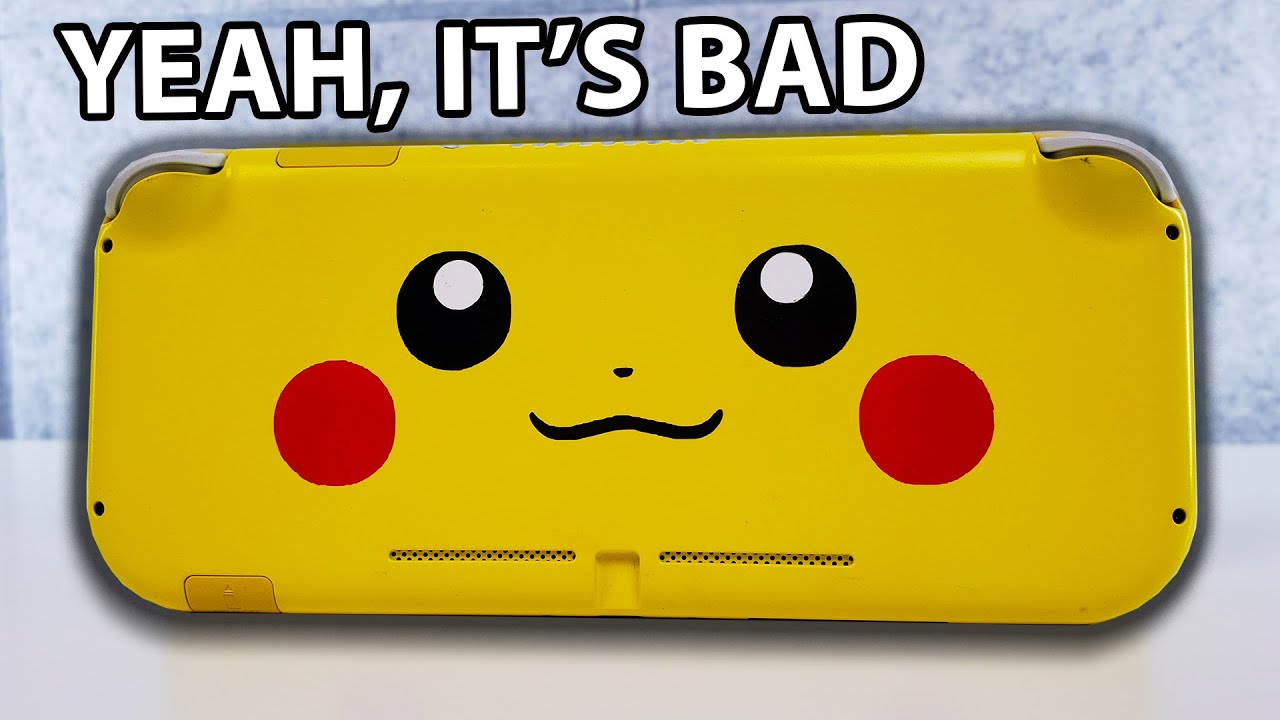 I bought a custom Nintendo Switch for $400 (bad choice)