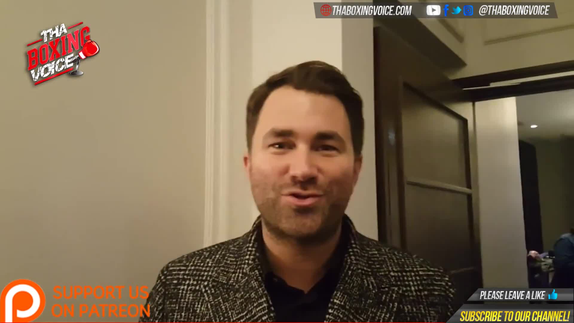 Eddie Hearn "We will be back in New York in April" & discusses ...