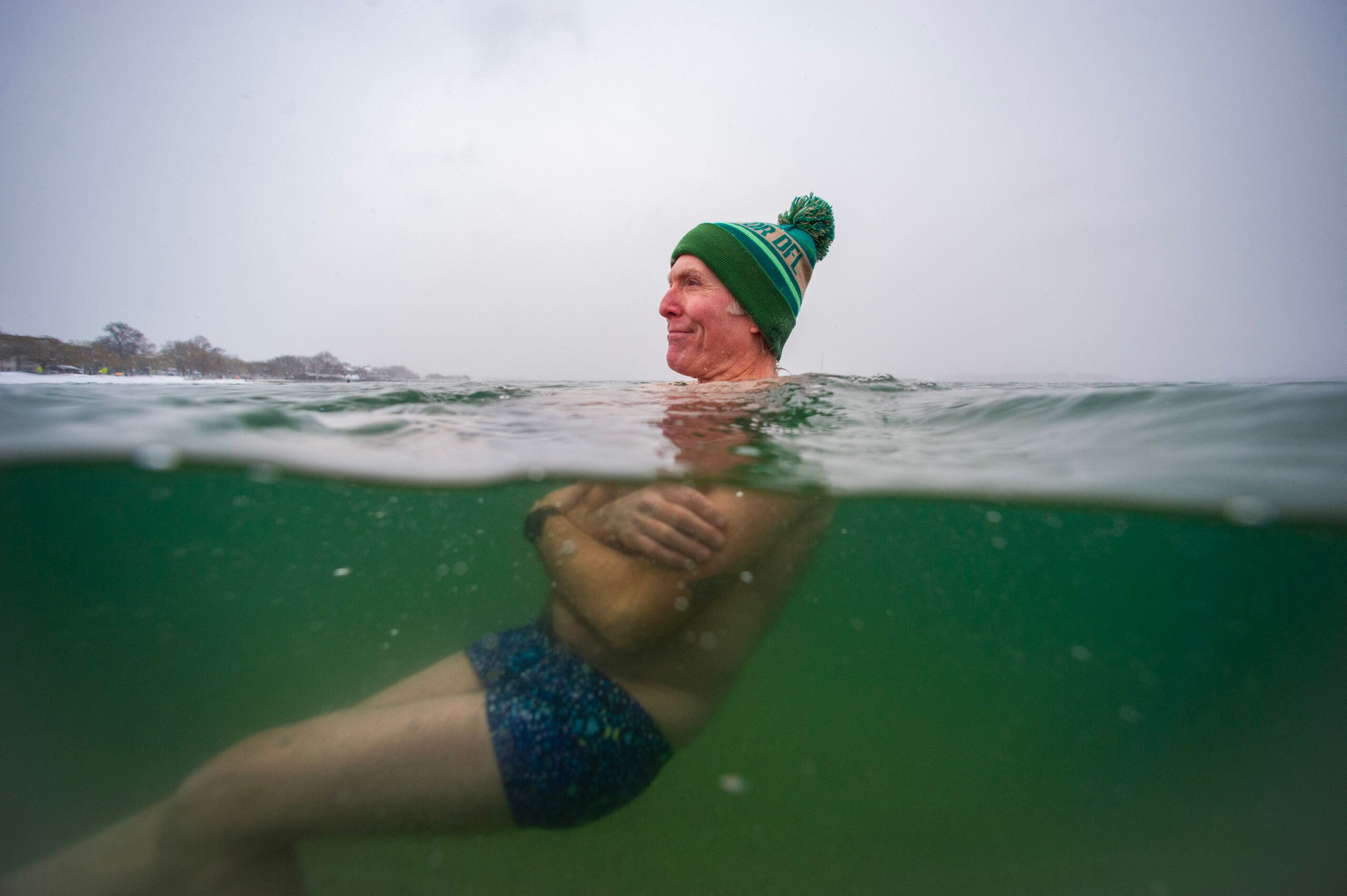 Photos: Locals take the plunge on New Year’s Day