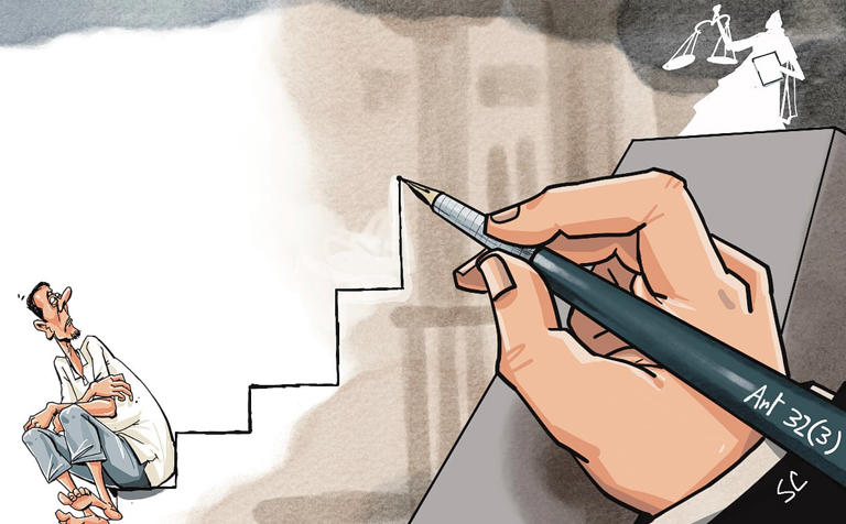 A forgotten key parliament must turn to keep promise on judicial access