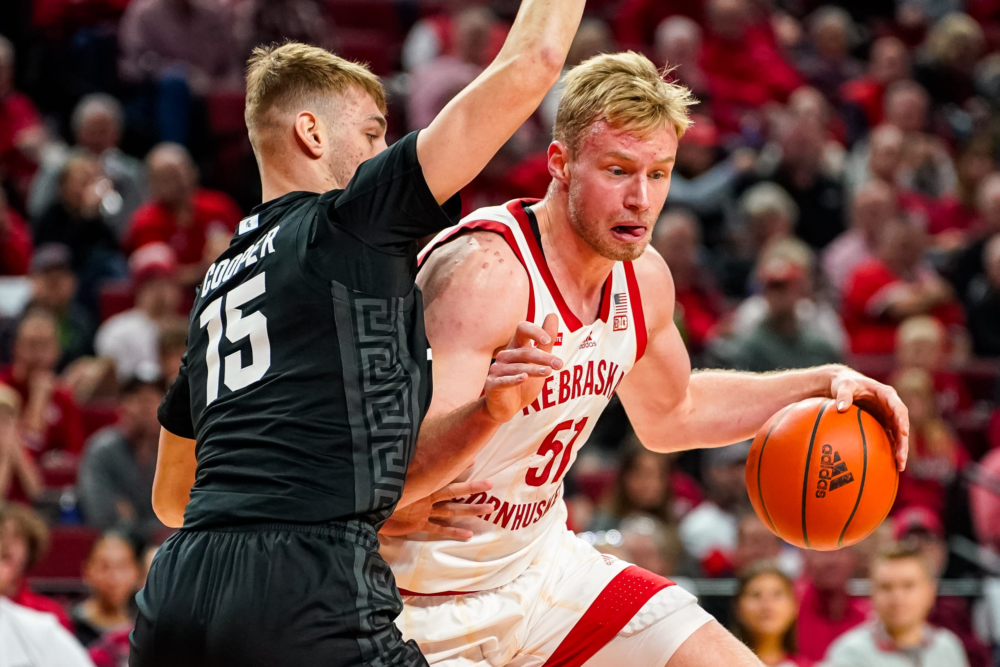 No. 9 Michigan State basketball pick, prediction vs No. 13 Nebraska