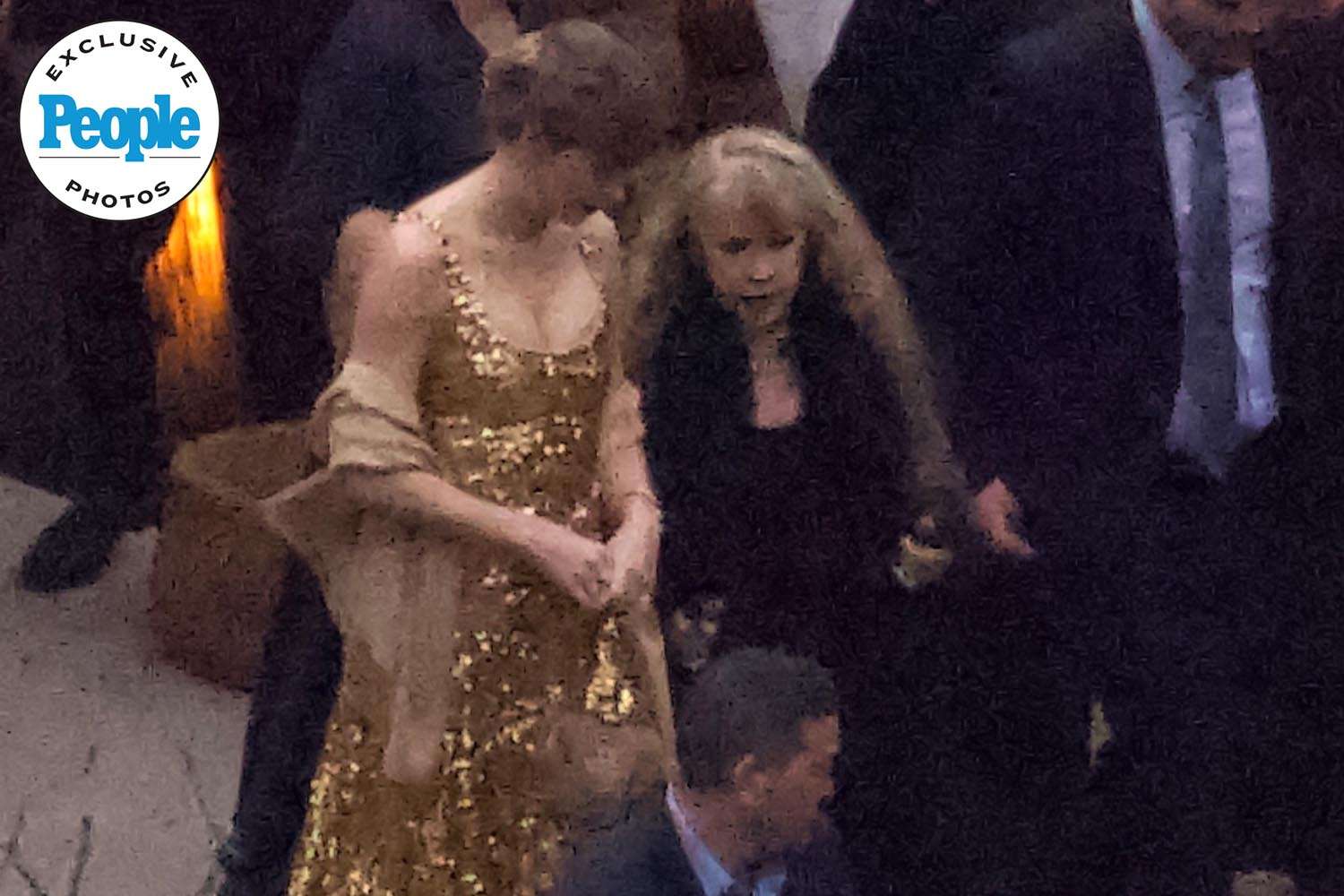 Taylor Swift is the most glam bride-to-be in $3,650 golden mirrorball ...