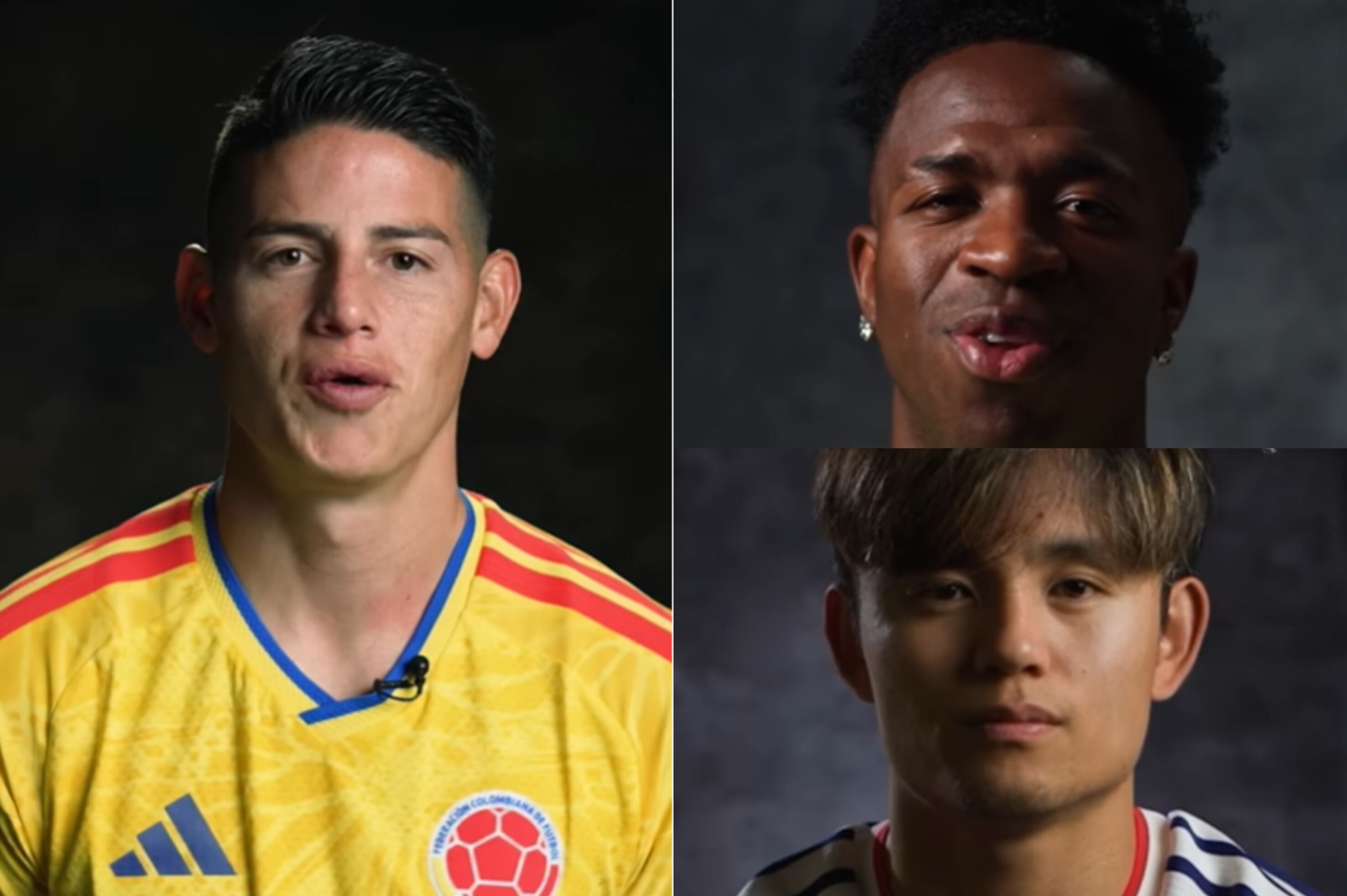 James y otras estrellas dieron la bienvenida a 2026, año de Mundial ...