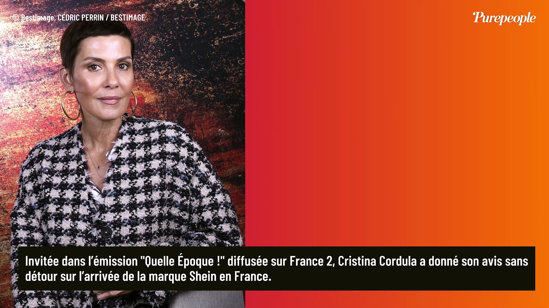L'avis de Cristina Cordula sur la fast fashion : "Je préfère dépenser"
