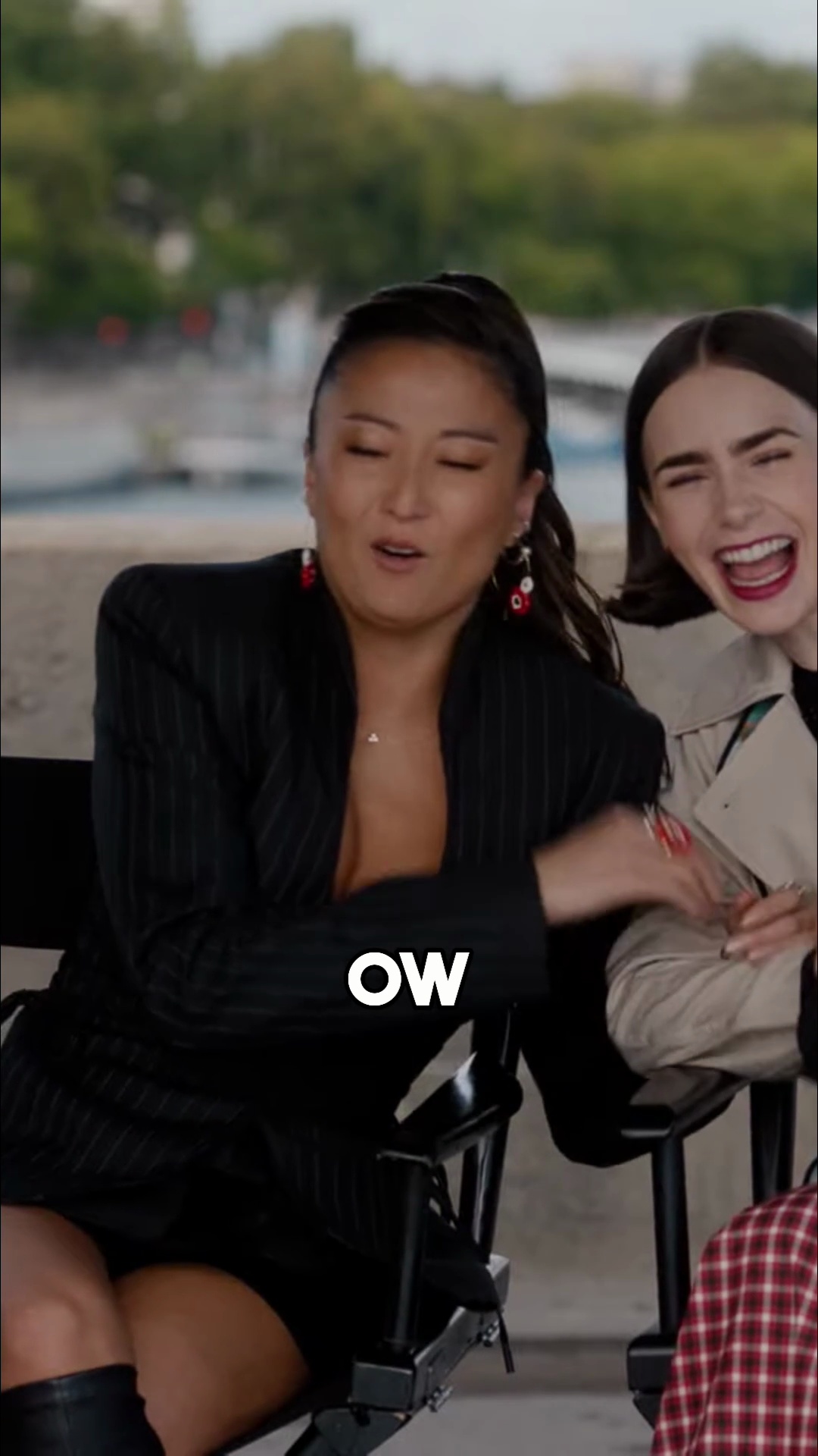 Emily in Paris blooper reel shows the cast losing it in season 5