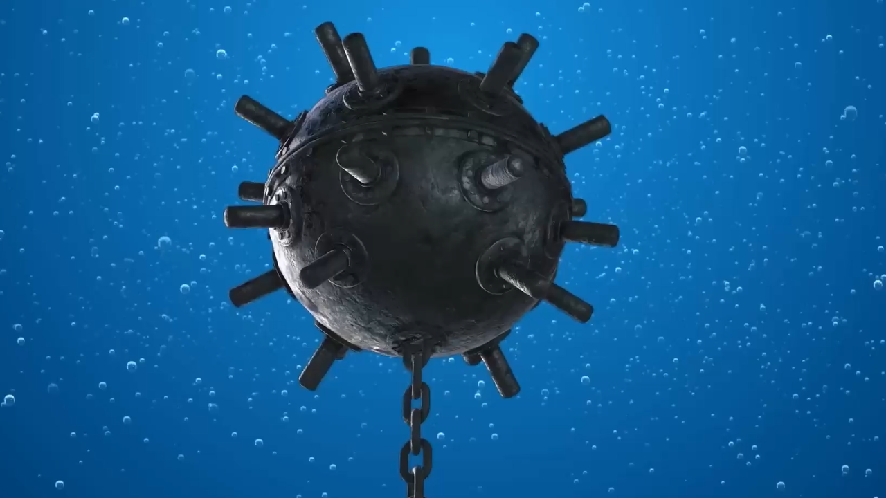 Why simple sea mines still threaten modern warships