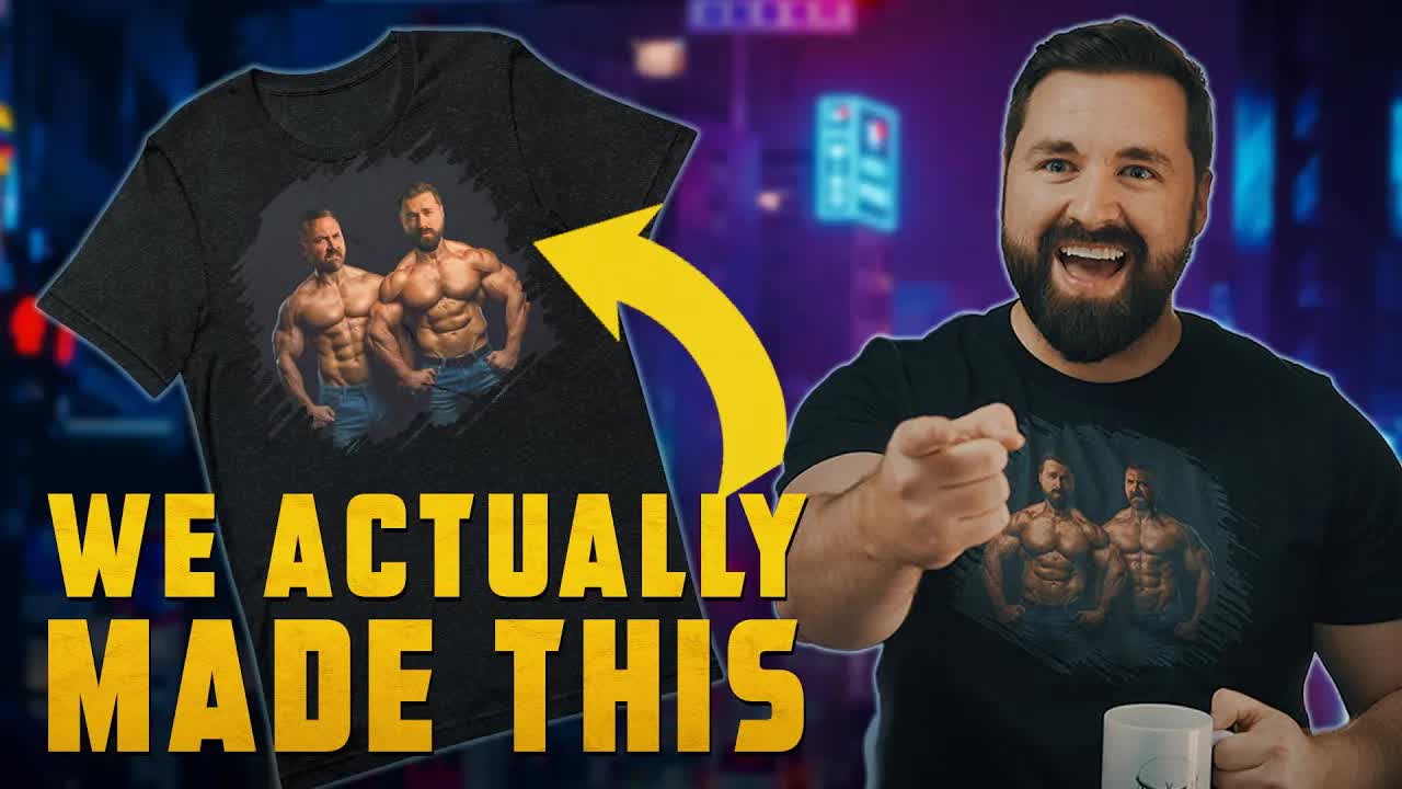 How we make merch for our projects without a budget