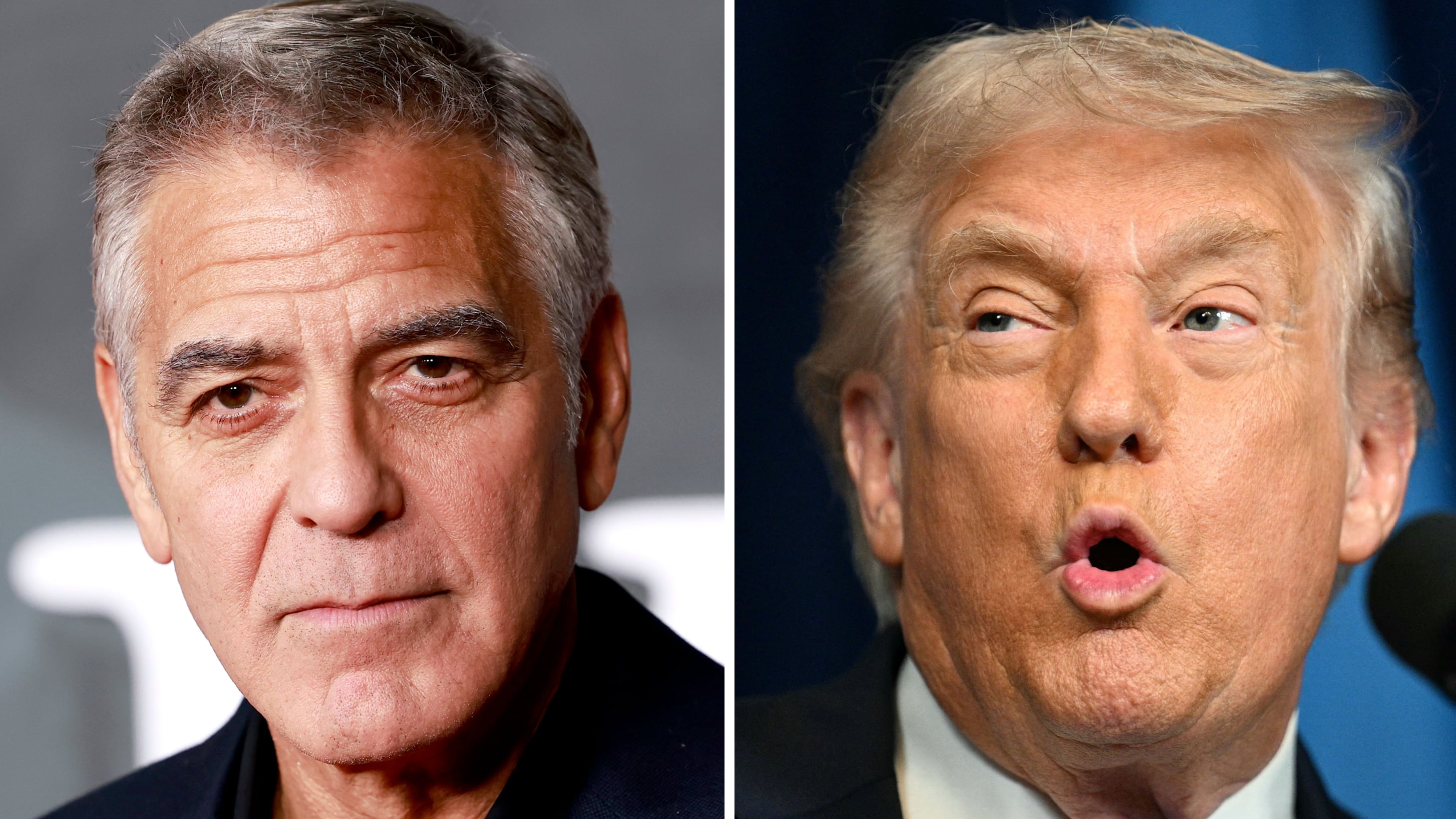 George Clooney fires back at Trump’s New Year’s Eve insults