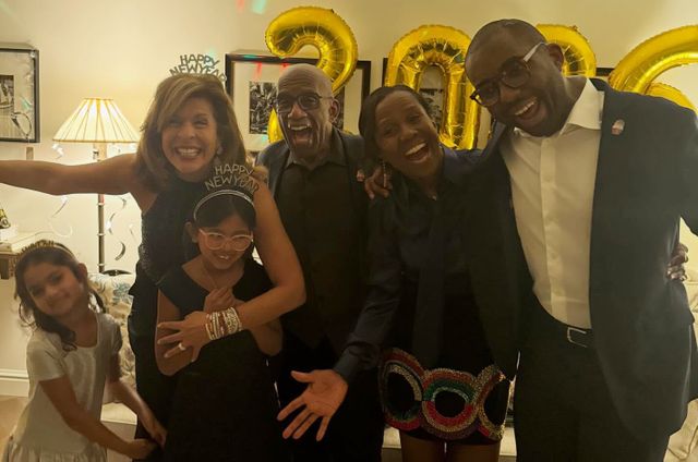 Hoda Kotb, Al Roker and Craig Melvin celebrate New Year's Eve together ...