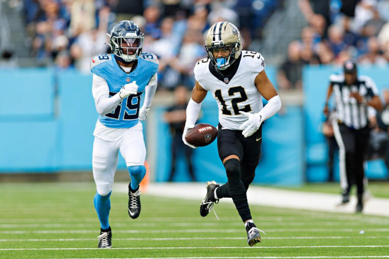 Report: Saints wide receiver Chris Olave to miss final game of season ...