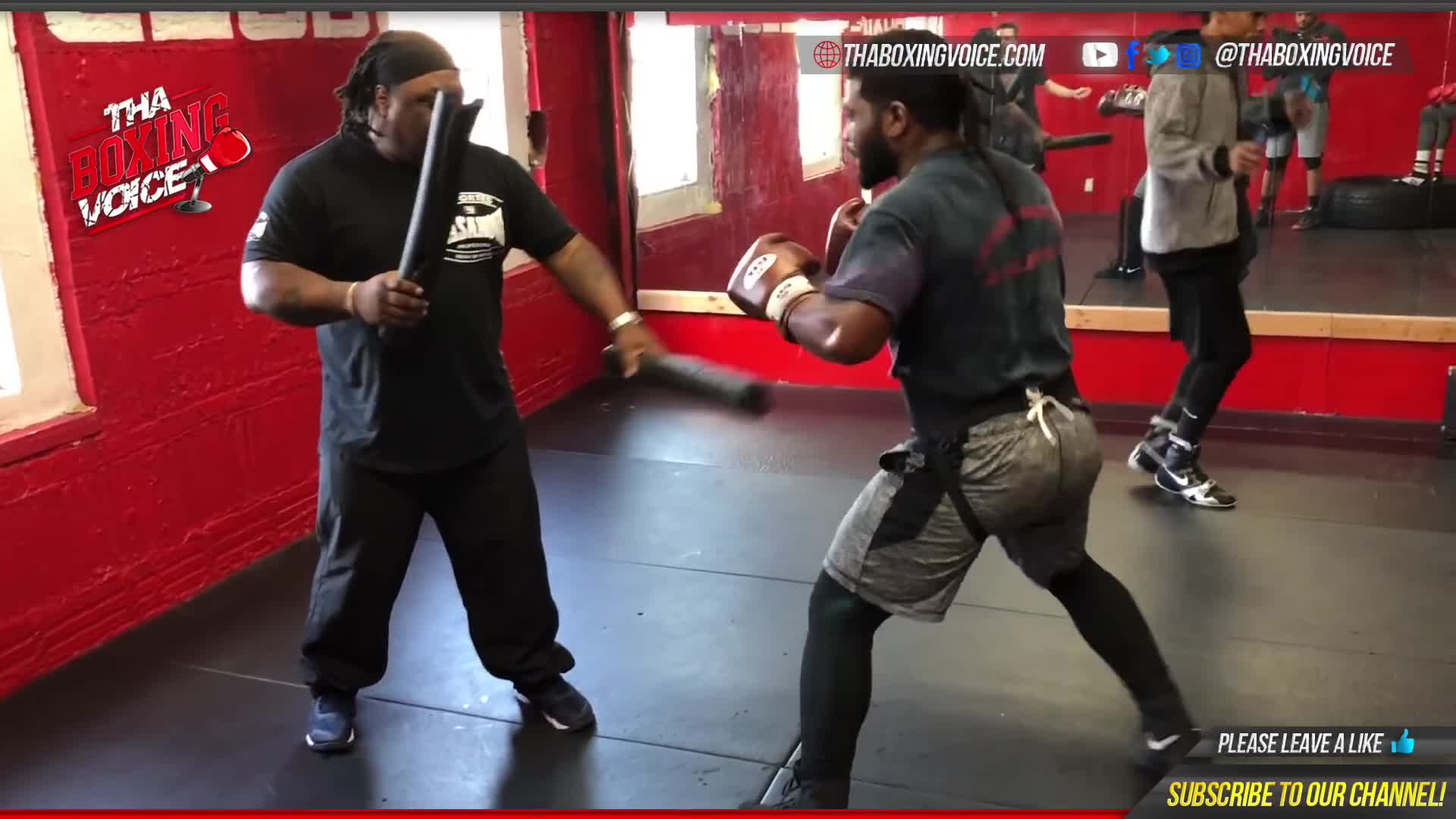 "Iron Maj" Alvin Varmall Jr hard at work with trainer Aroz "Terrific ...