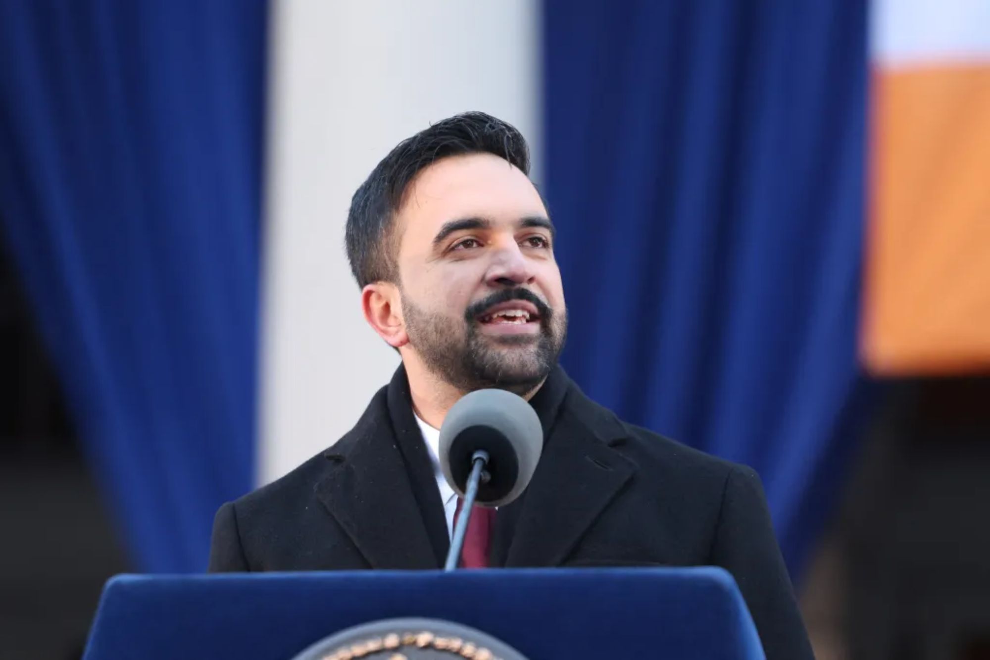 Mayor Zohran Mamdani defiantly vows to stick to socialist agenda in ...