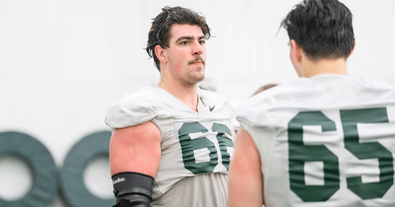 Michigan State offensive tackle Ashton Lepo to enter transfer portal