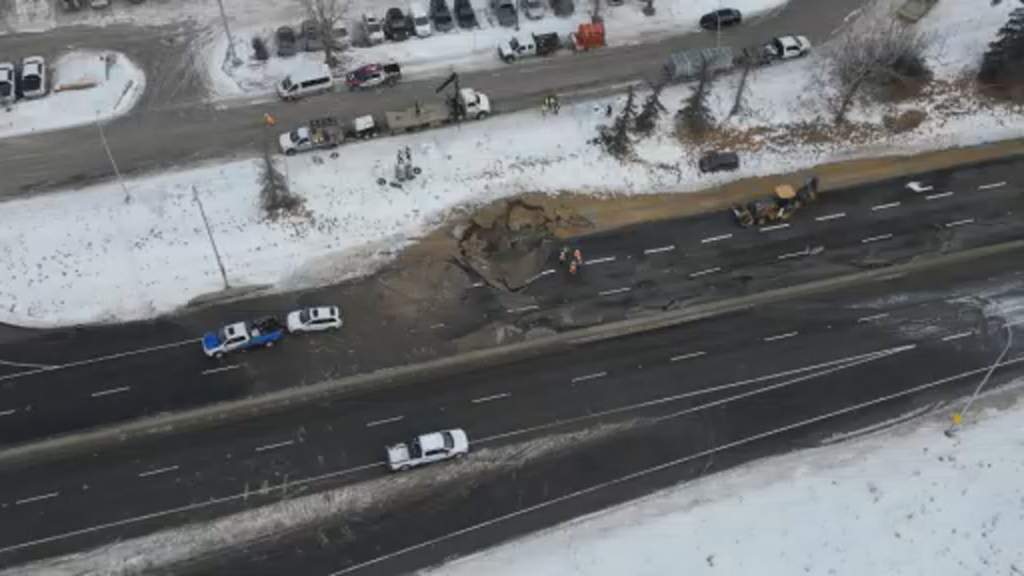 City of Calgary to give update on Bearspaw water main break repairs