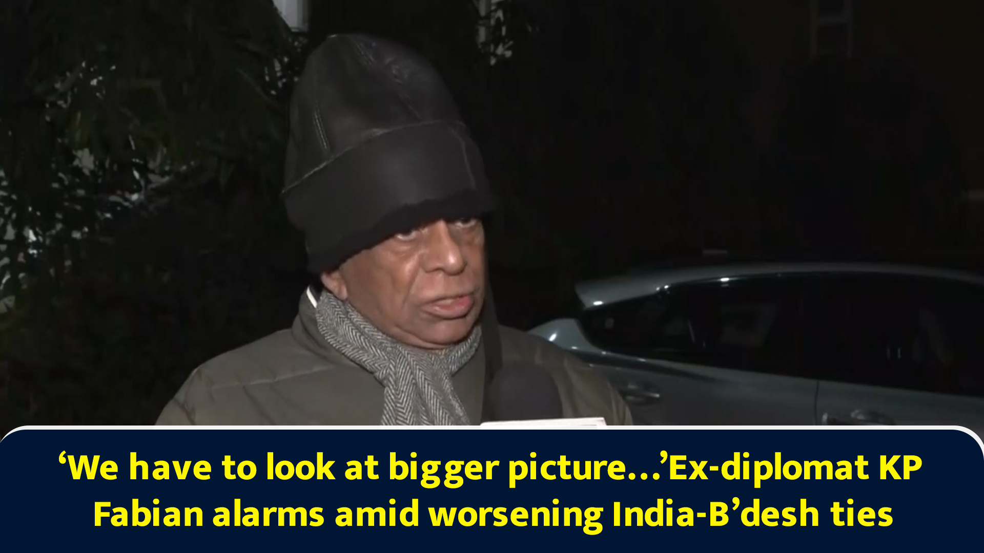 ‘We have to look at bigger picture…’ Ex-diplomat KP Fabian alarms amid ...