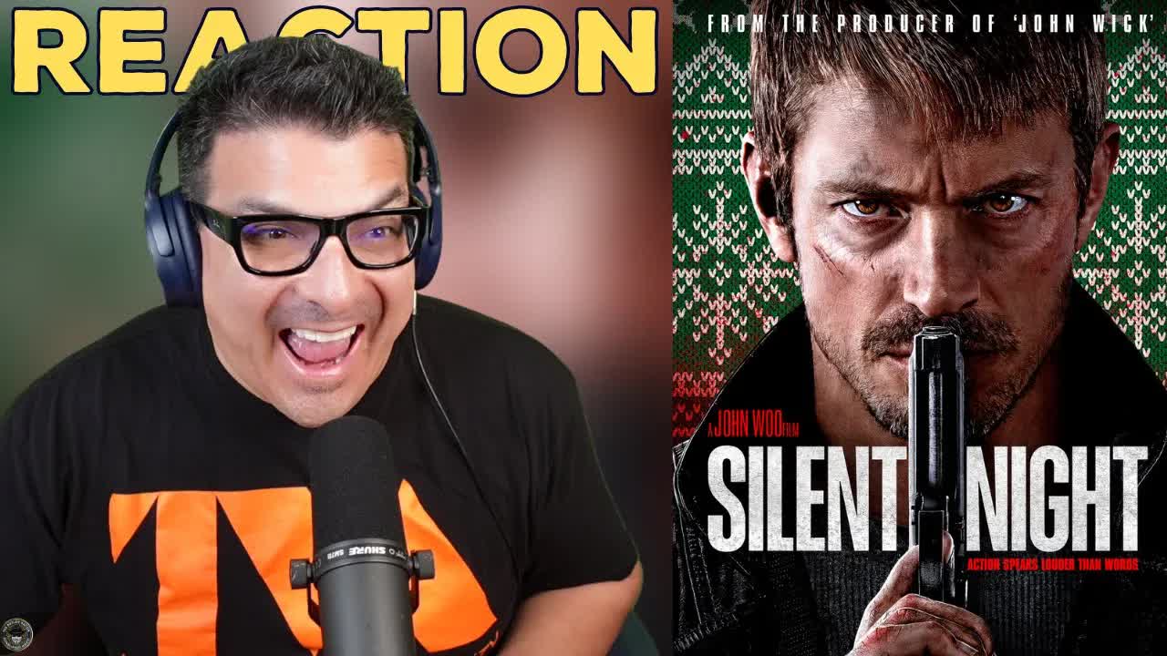 Silent Night (2023) official trailer reaction | John Woo | Joel ...