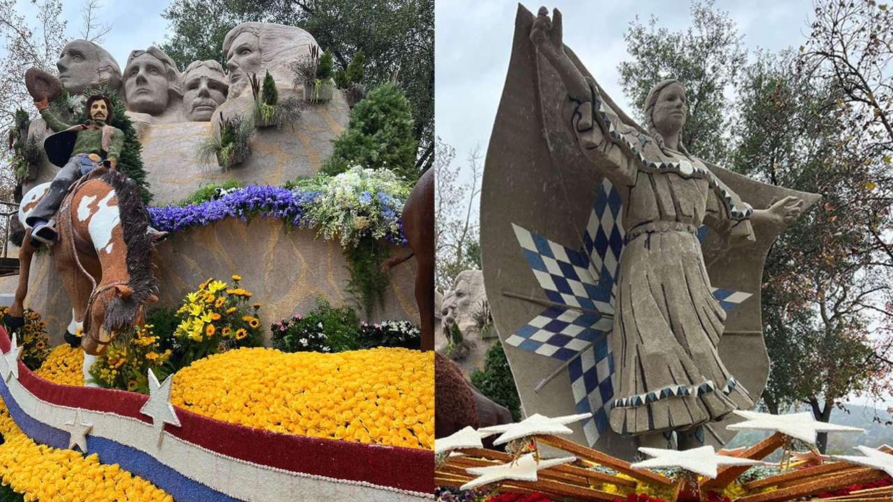 South Dakota rolls out award-winning Rose Parade float