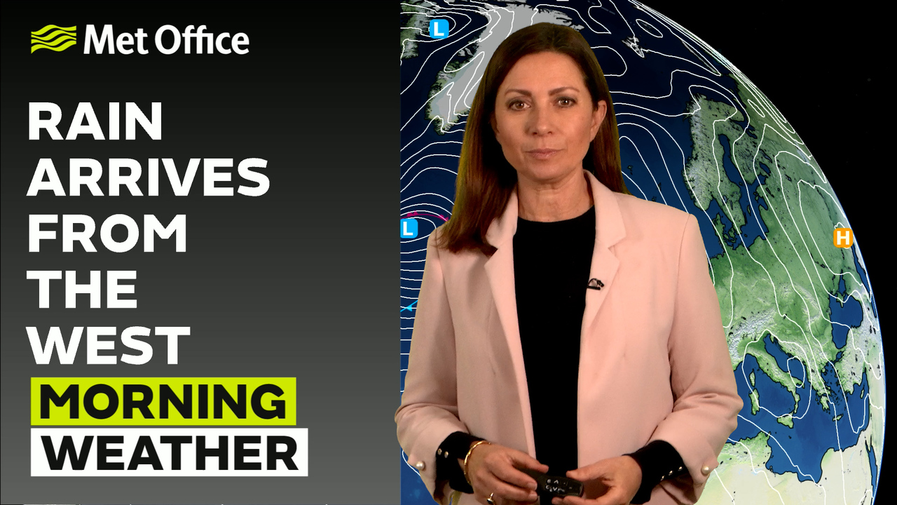 Met Office Thursday morning weather forecast 04/12/2025