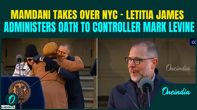 NYC Mayor Zohran Mamdani’s GRAND Inauguration: Letitia James Swears-In ...