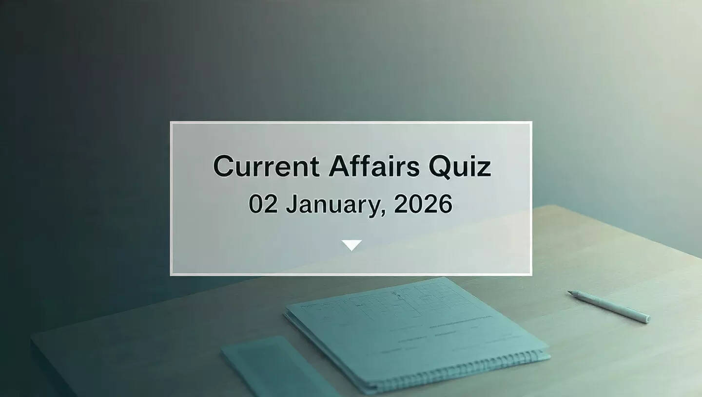 GK quiz today, 2 January, 2026; latest current affairs questions & answers