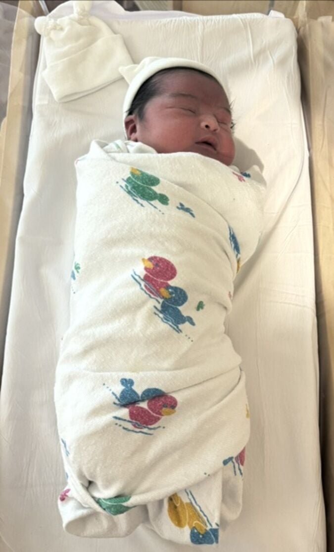Meet sweet lil' Ailany, UVA Health Prince William's first baby of 2026