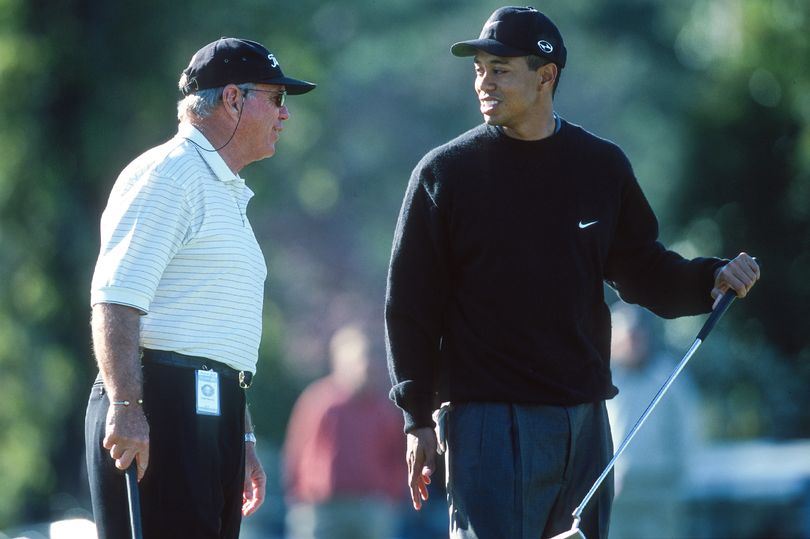 Tiger Woods loved watching two-time major champion practice
