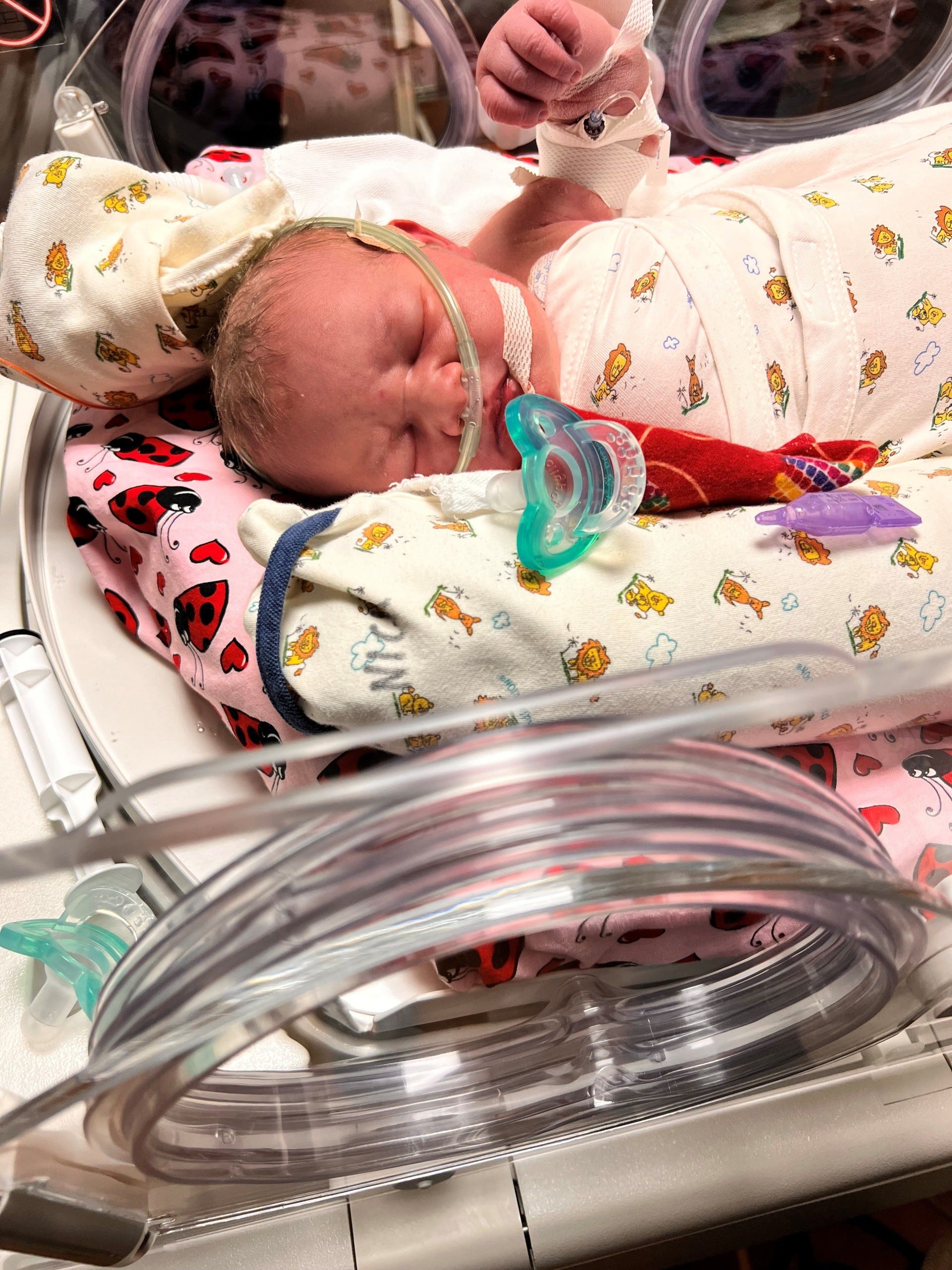 Meet Des Moines' first baby of 2026, Dezi Kay