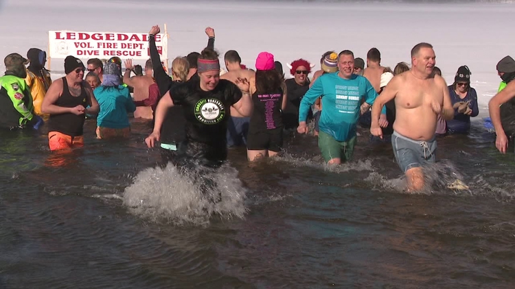 Polar plunging into the new year in Pike County