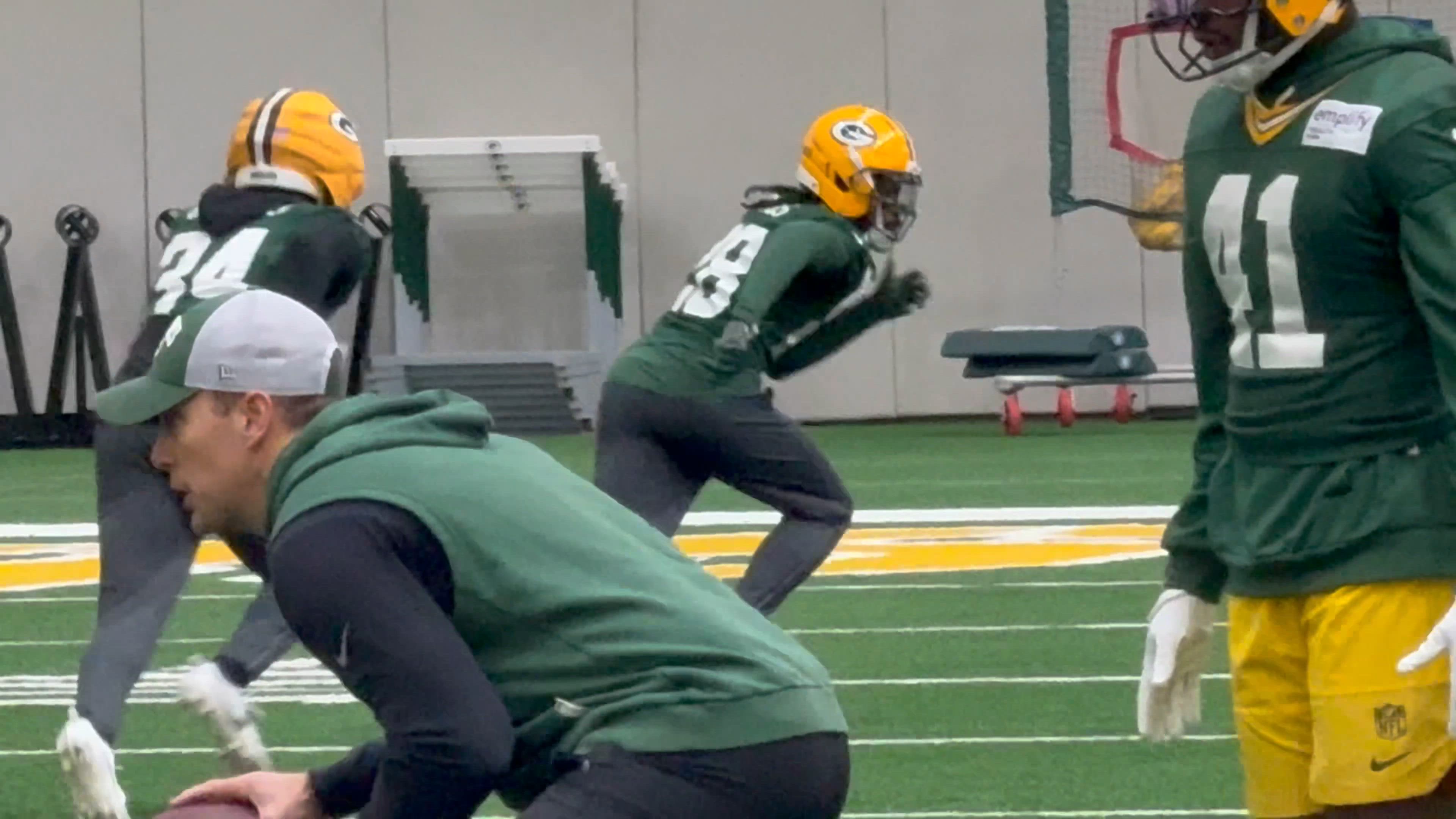 Packers cornerback Trevon Diggs makes practice debut