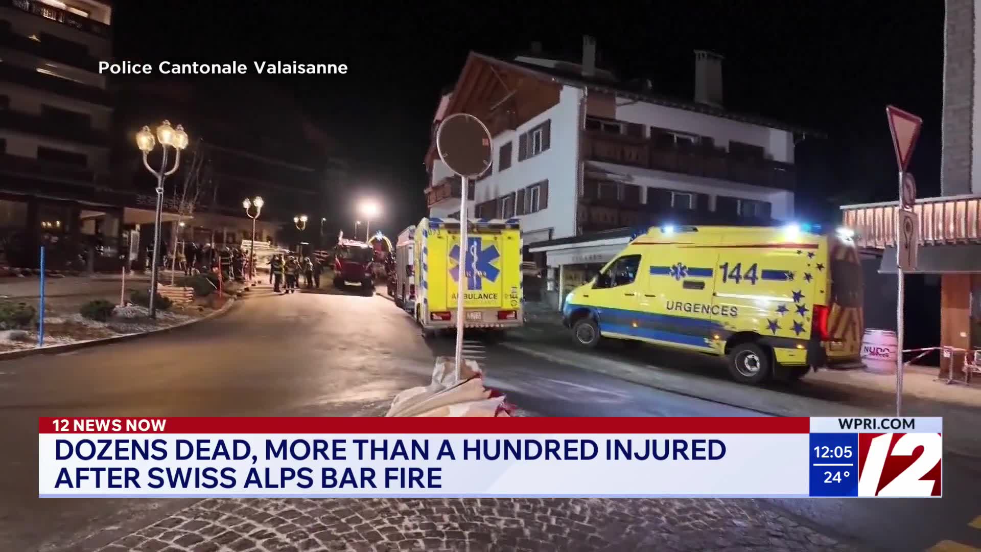 Dozens dead, more than 100 injured in Swiss bar fire