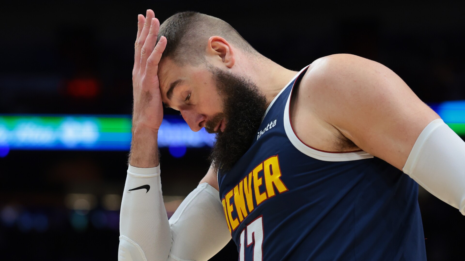 Another injury in Denver, reserve center Jonas Valanciunas leaves game ...