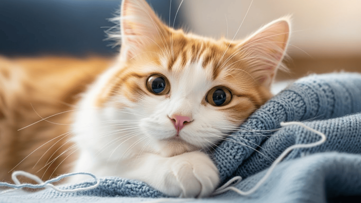 Signs your cat sees you as their safe place