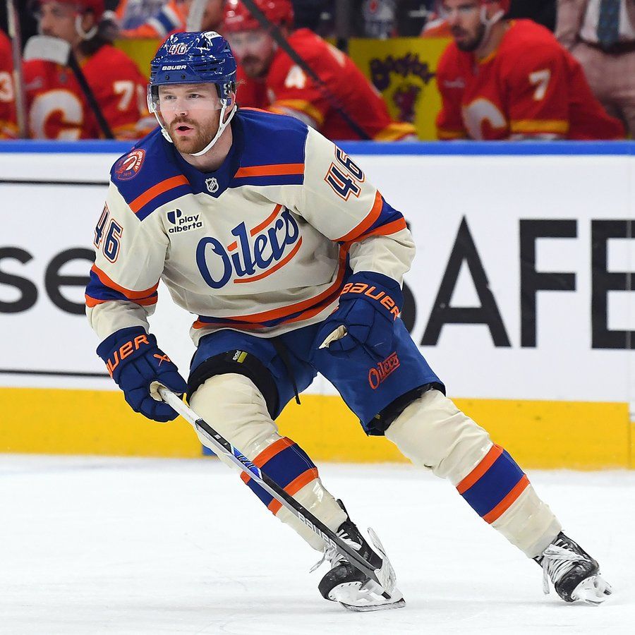 RNH out for tonight's game; Edmonton brings back rugged veteran to ...