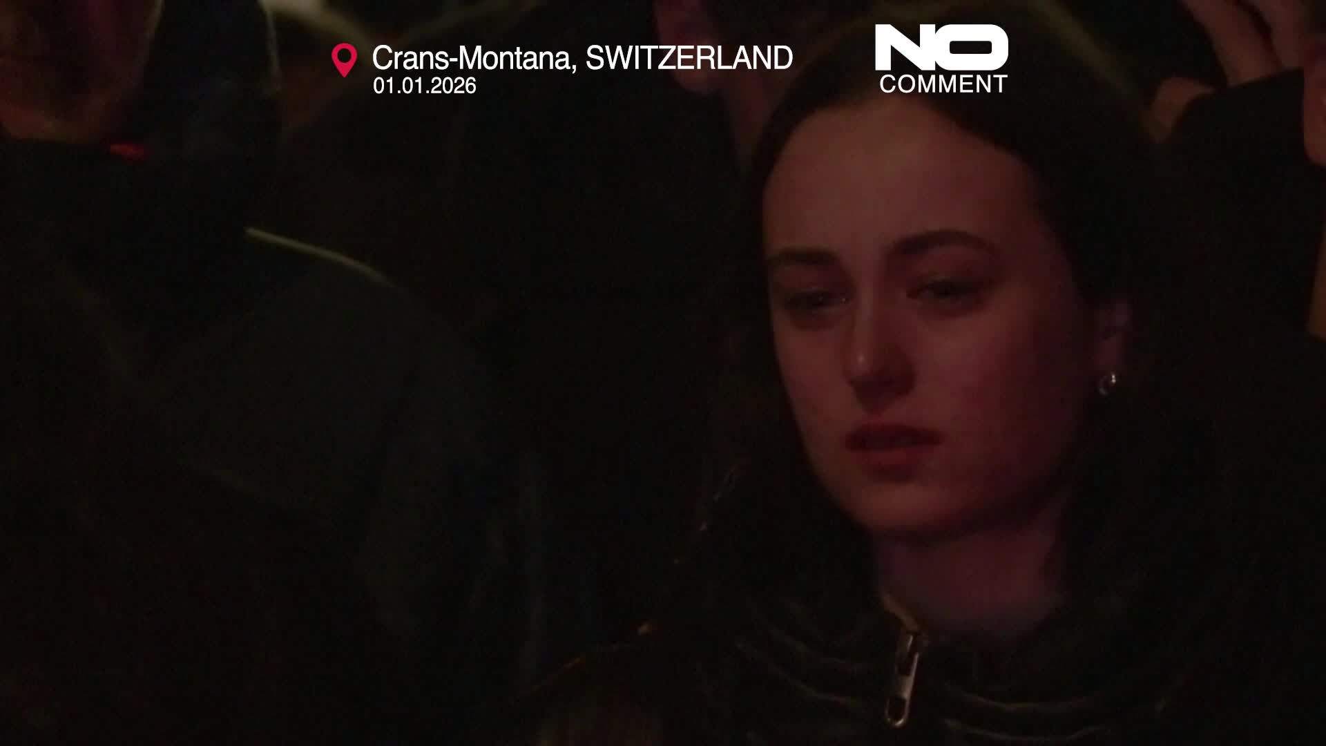 Crans-Montana: Mourners pay tribute after deadly fire at Swiss ski resort