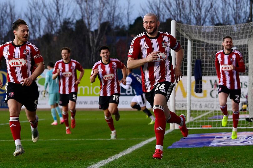 Exeter City's team spirit hailed after huge and deserved win