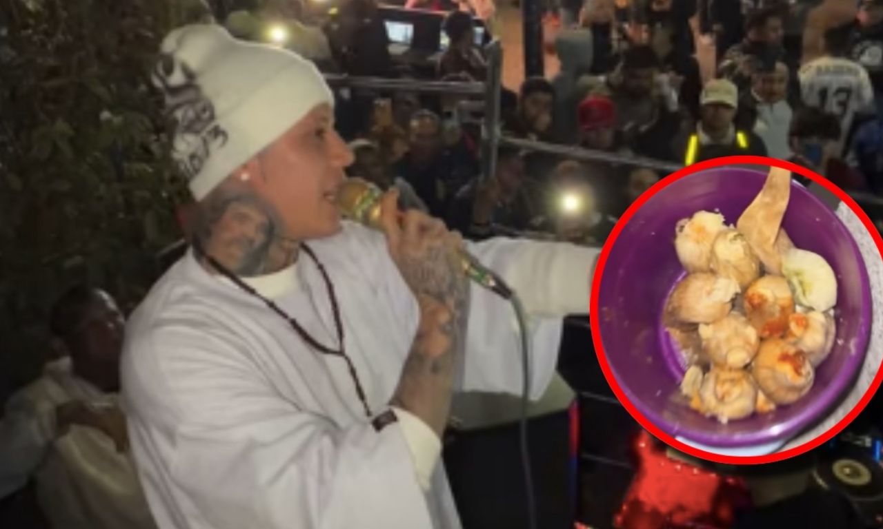 Santa Fe Klan cumple y arma tremenda fiesta afuera de su casa por Año ...