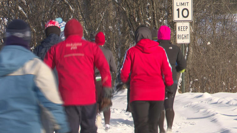 North Country running group kicks off 2026 with New Year’s Day tradition