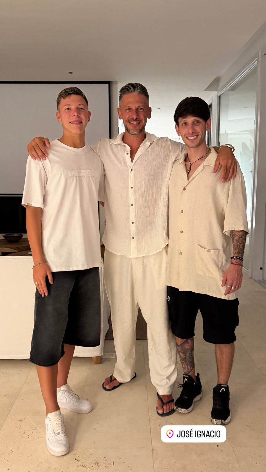 Martín Demichelis se volvió a encontrar con Facundo, su hijo extra ...