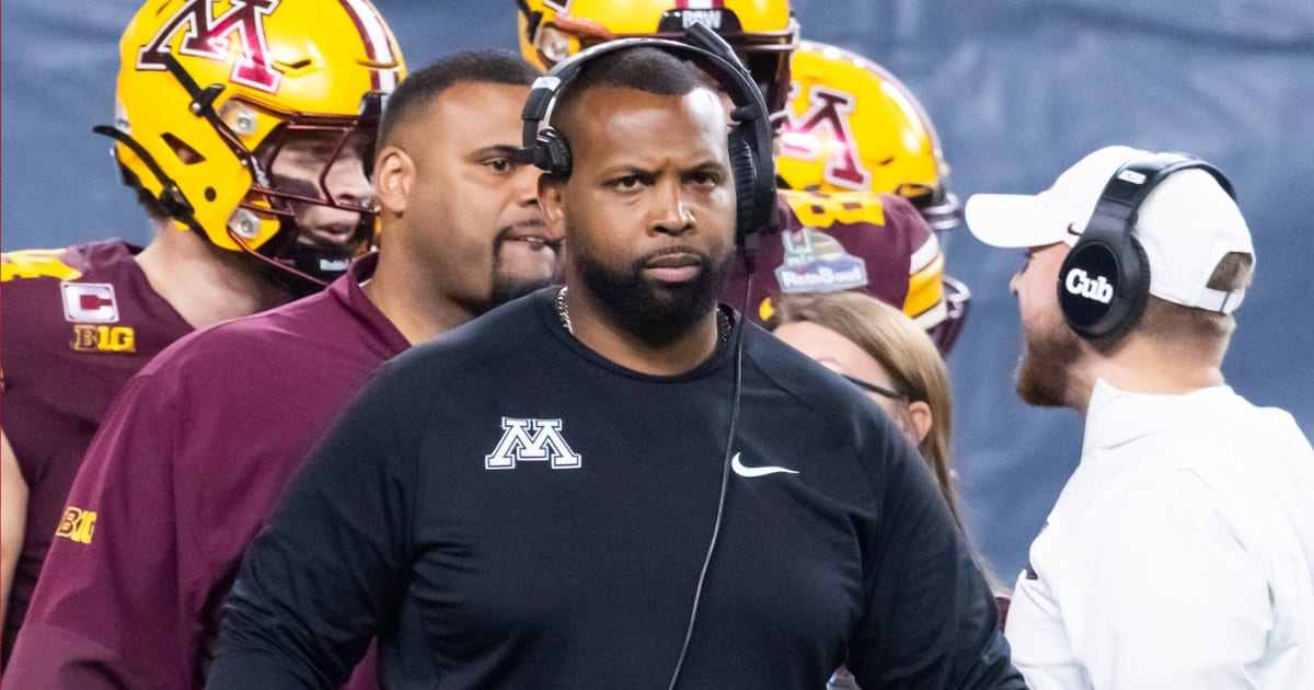 Minnesota running backs coach Jayden Everett leaving for Wisconsin