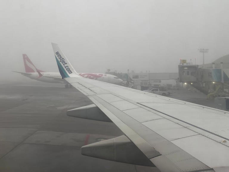 Le brouillard a retardé de nombreux vols à Calgary