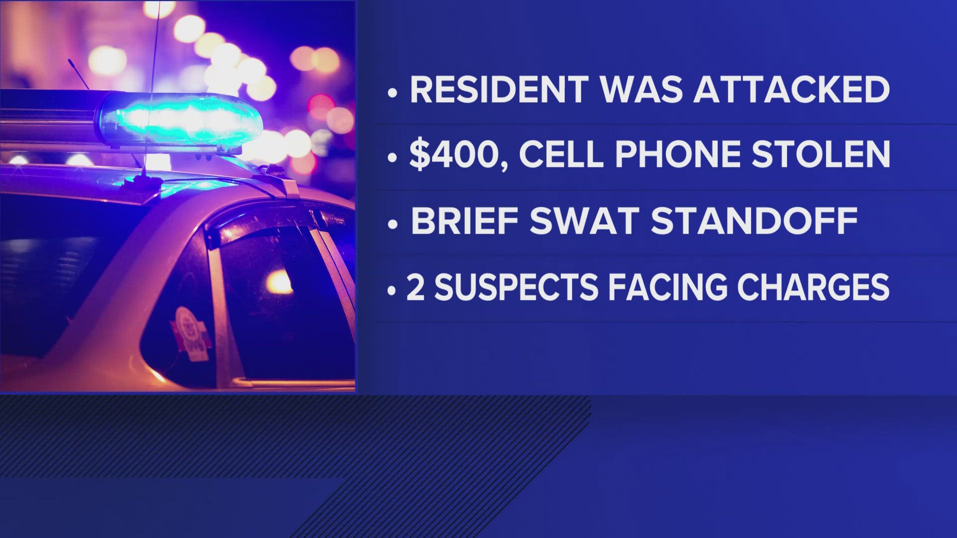 Ravenna police arrest 2 in aggravated robbery after SWAT standoff