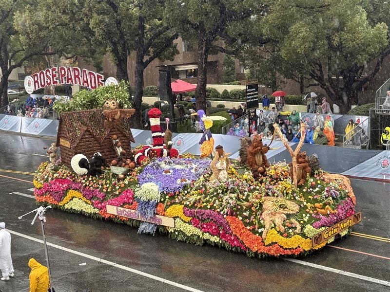 Cal Poly float, mini horses and George Takei. Our favorite Rose Parade ...