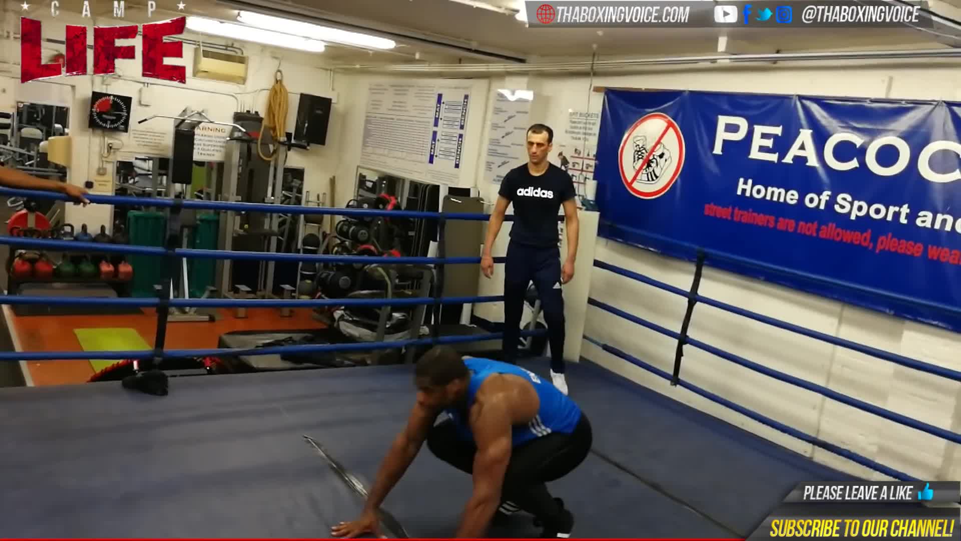 Camp life: Daniel Triple D Dubois full access training footage