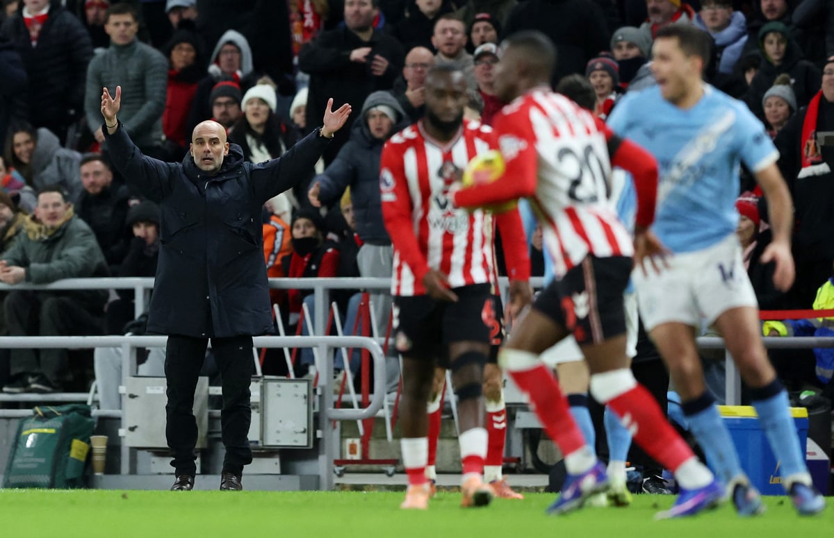 Swashbuckling Sunderland hold Man City to draw at Stadium of Light