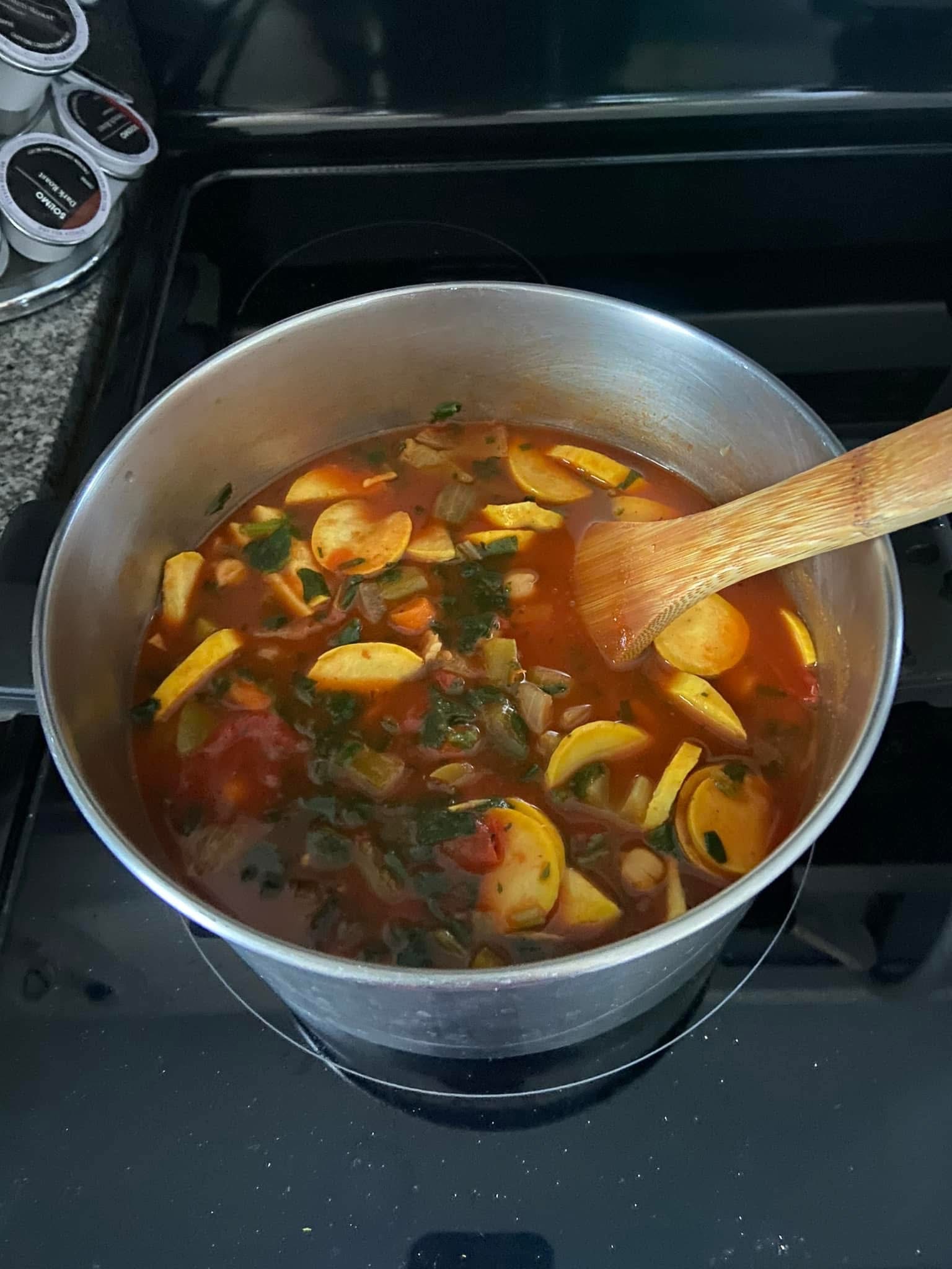 Very vegetable soup