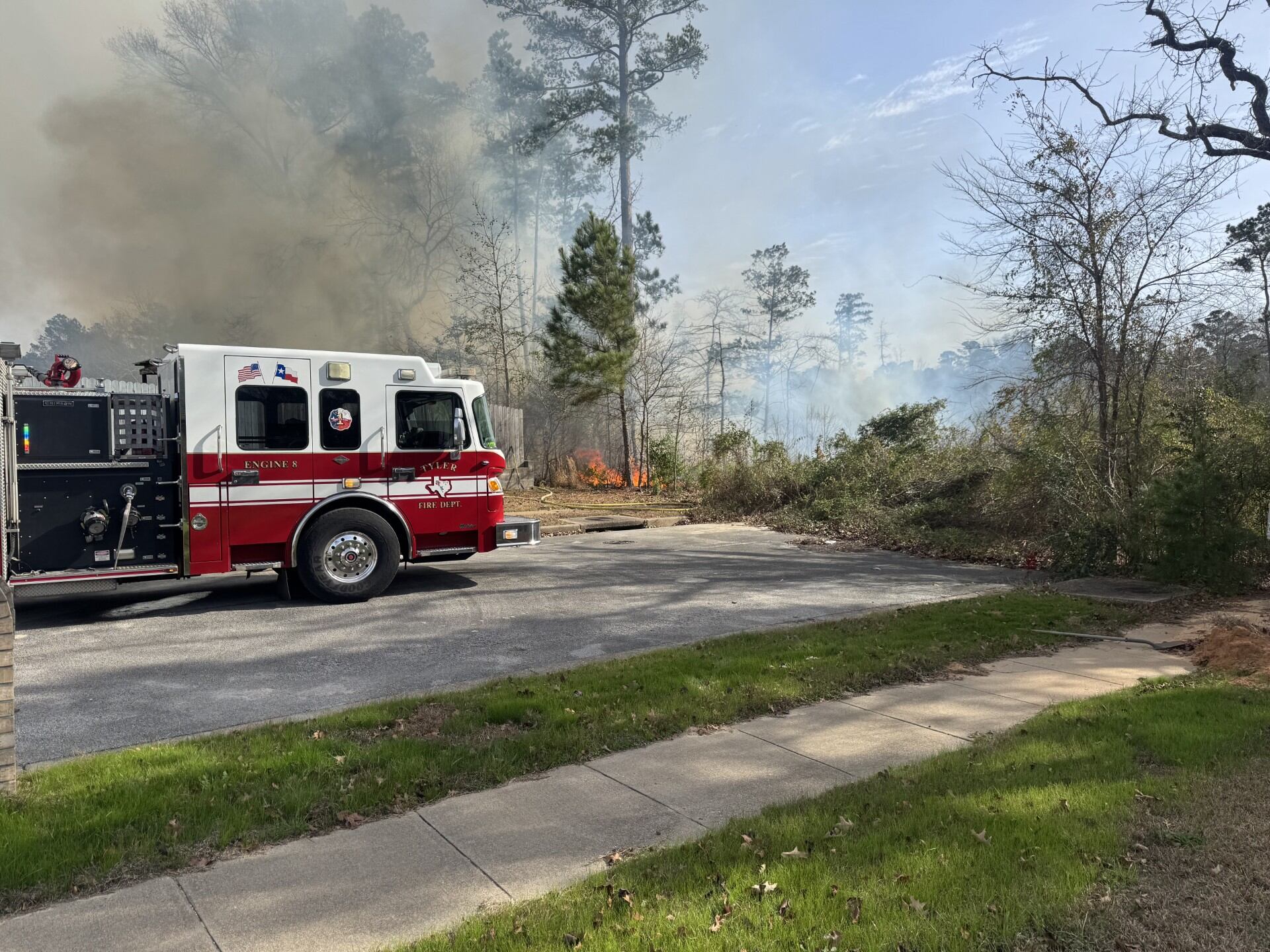 Crews fight fire in Tyler neighborhood, respond to fires across Smith ...