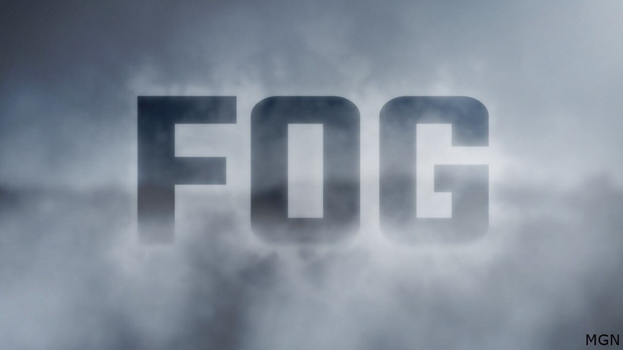 Dense fog advisory issued for counties south and west of Topeka