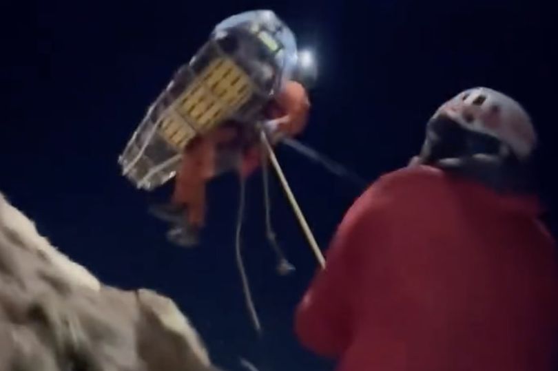 Scots climber with 'broken leg' plucked off jagged mountain top by ...