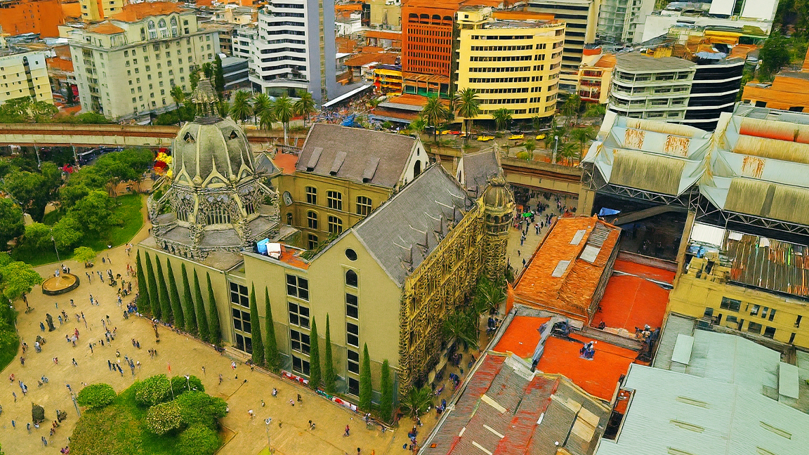 The beauty of Medellín’s Gothic Revival landmark