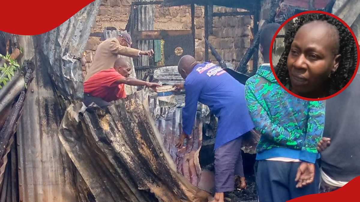 New Year fireworks spark fire in Kiambu burning entire house at night ...